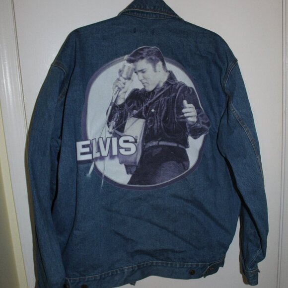 First Choice | Jackets & Coats | Elvis Presley Jean Denim Jacket First ...